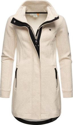 Ragwear Sweatjacke Letrice Sportliche Zip-Jacke mit hohem Kragen