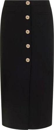 Pinko Pinko, Femme, Jupes, Noir, Taille: 38 FR Gonna Nera a Tubino