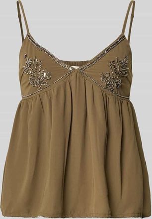 Only Regular Fit Blusentop mit Perlenstickerei Modell JAVUN