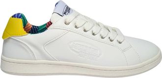 Missoni Homme, Chaussures, Blanc, Taille: 47 EU Tessuto Baskets