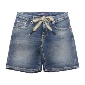 Jacob Cohen Relaxte Bermuda-Shorts Made in Italy - - Shorts - Damen - Blau - W25