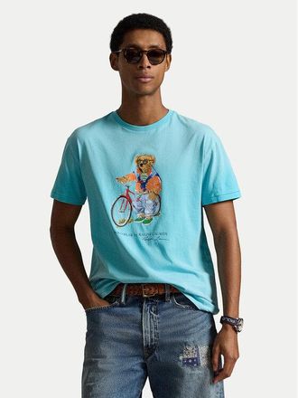 Polo Ralph Lauren T-Shirt 710B16613001 Blau Regular Fit