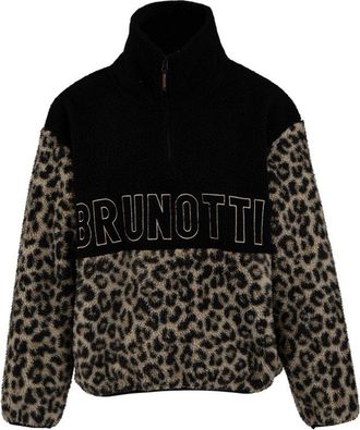 Brunotti Rollkragenpullover Chondra-Print Women Fleece Polar Fungi