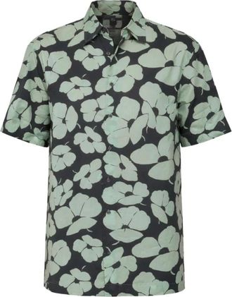 Dries Van Noten Homme, Chemises, Multicolore, Taille: L Cotton Shirt