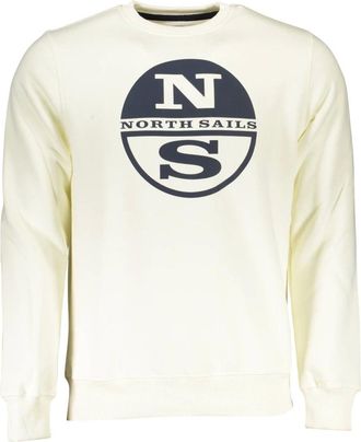 North Sails Homme, Sweatshirts et sweats &agrave; capuche, Blanc, Taille: 2XL SweaT-shirt &agrave; Manches Longues
