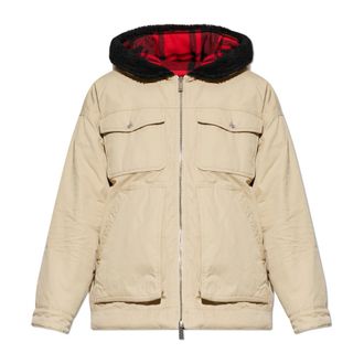 Dsquared2 Gesteppte Kapuzenjacke - - Jackets - Herren - Beige - XL