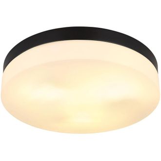 Globo Lighting deckenleuchte - Vranos - schwarz - aluminium - &oslash; 30cm