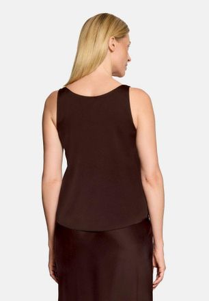 Vera Mont Satinbluse Damen mit V-Ausschnitt