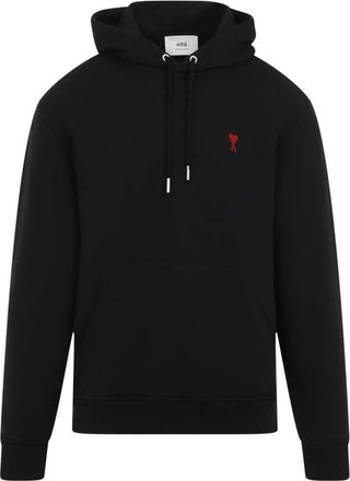 Ami Homme, Sweatshirts et sweats &agrave; capuche, Noir, Taille: XL De Coeur Sweat &agrave; capuche