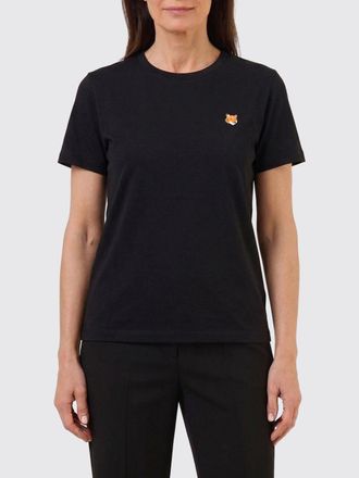 Maison Kitsun&eacute; T-Shirt MAISON KITSUN&Eacute; Femme couleur Noir