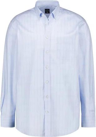 van Laack Herren Hemd blau kariert