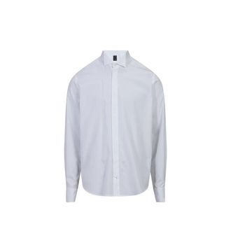 van Laack Chemise slim &agrave; col cass&eacute; en coton