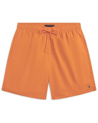 Tommy Hilfiger Badeshorts mit Logo-Stickerei, Regular Fit in