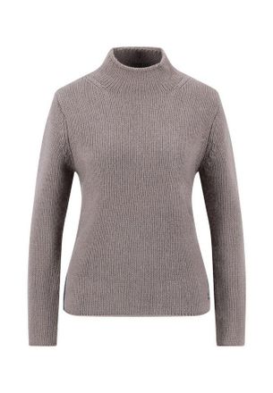 Fynch-Hatton Strickpullover mit Struktur-Muster und Stehkragen