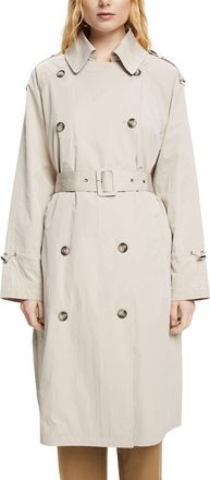 Esprit Damen 023EO1G317 Jacke, 260/LIGHT Taupe, XXL