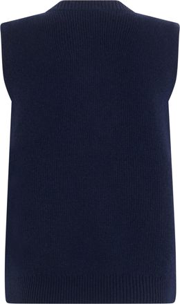 Max Mara Sleeveless Sweater - Navy