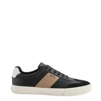 HUGO BOSS Homme, Chaussures, Noir, Taille: 44 EU Aiden Baskets