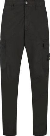 Stone Island Homme, Pantalons, Noir, Taille: W30 Slim-fit Pantalons