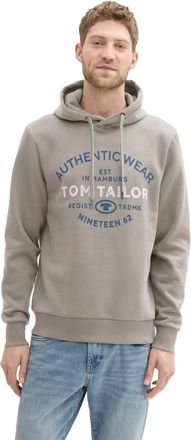 Tom Tailor Herren 1049338 Basic Hoodie Sweatshirt, 16764-Light Cashmere, 3XL