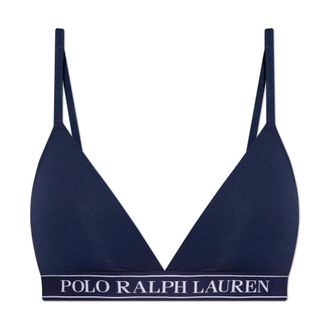 Polo Ralph Lauren Logo Bra - Femme - Sous-v&ecirc;tements - Bleu - Taille: 40 FR