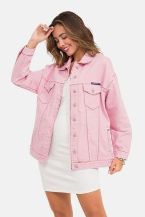 Cipo & Baxx Jeansjacke Jeansjacke Mit praktischen Brusttaschen, WJ212