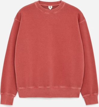 Arket Legeres Sweatshirt -Rot