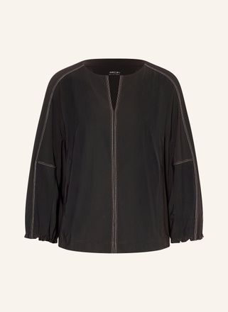 Marc Cain Blusenshirt Mit 3/4-Arm schwarz