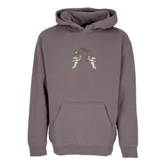HUF Herren Light Plum Hoodie mit Songs - - Sweatshirts & Hoodies - Herren - Lila - S