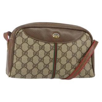 Gucci Sac bandouli&egrave;re vintage Pre-owned - Femme - Pre-owned - Beige - Taille: ONE Size