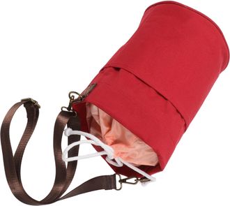 Hemobllo Wollgarn Aufbewahrungsbeutel mit Kordelzug Strickgarn Tasche aus Langlebigem Material Kompakte Handarbeitstasche f&uuml;r Stricken H&auml;keln Retro Stil Tragba