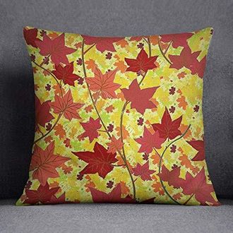 Bonamaison Le Jardin du Lin Kissenhüllen, Cotton, Mehrfarbig, 45x45