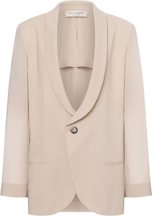 Philosophy di Lorenzo Serafini Femme, Vestes, Beige, Taille: 40 FR Veste &Eacute;tamine