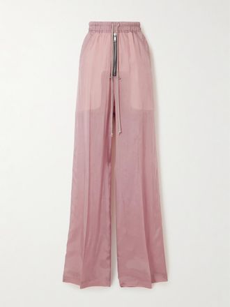 Rick Owens Pantalon Treillis En Voile - Rose
