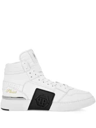 Philipp Plein baskets montantes Phantom Kicks - Blanc