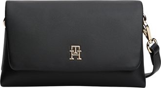 Tommy Hilfiger Damen Th Modern ESS Mini Aw0aw17698 Crossover, Black (Black), Einheitsgröße