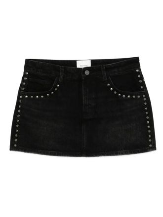 Reformation minijupe Hazel - Noir