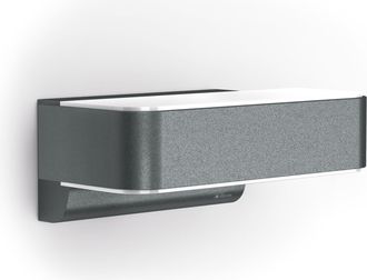 Steinel LED Außenleuchte L 810 C Connect, smarte Wandleuchte, dimmbar, bedienbar per App, 9.8 W, 3000 K, Anthrazit
