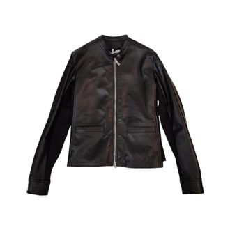 Kaos Echte Lederjacke - - Jackets - Damen - Schwarzk - XL