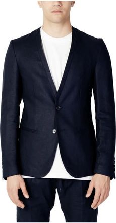 Antony Morato Homme, Costumes, Bleu, Taille: L Blake Slim Fit Blazer
