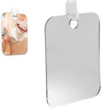 Generic 1pc Nebelfreier Acryl Duschspiegel Tragbarer Badezimmerspiegel Waschraum Reise f&uuml;r Mann Rasierspiegel Deft verarbeitet