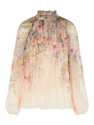 Zimmermann Blouse - Couleur Chair