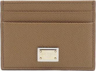 Dolce & Gabbana Femme, Accessoires, Brun, Taille: ONE Size Porte-cartes Dauphine