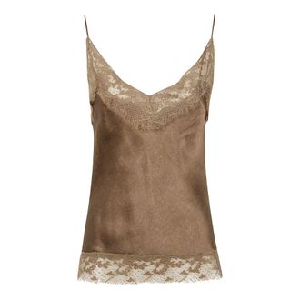 Ermanno Scervino &Auml;rmelloses Oberteil - - Tops - Damen - Gr&uuml;n - XS