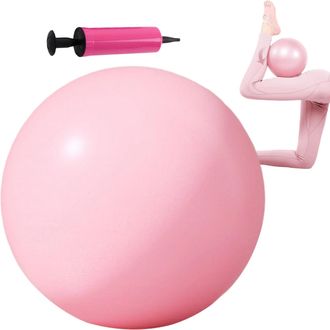 Generic Pilates-Fitnessball - 9,84 Zoll Anti-Burst-elastische Trainingskugel, Hilfsmittel f&uuml;r Kernstabilit&auml;ts- und Gleichgewichts&uuml;bungen, kontrollierte Bewegu