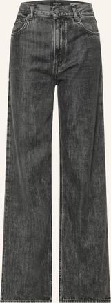 Replay Wide Leg Jeans Cary grau