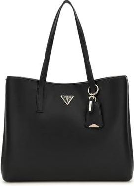 Guess Meridian Girlfriend Tote, Bag Women, Bla, Taille Unique