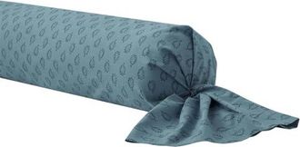 Origin Store Bedruckter Bambus-Bezug für Nackenrolle, Iris, 85 x 185 cm