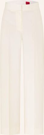 HUGO BOSS Hugo Marlenehose Huzili weiss