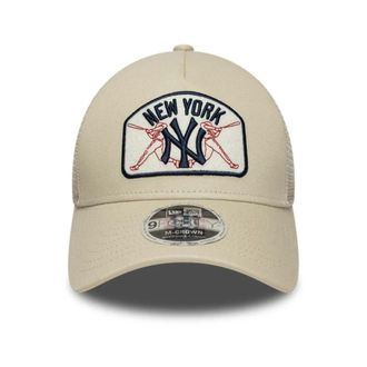 New Era Homme, Accessoires, Beige, Taille: ONE Size 9Forty M-Crown Trucker