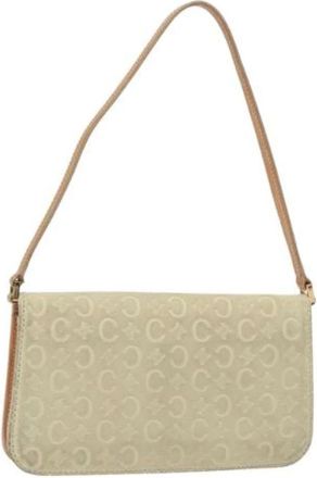 Celine Pre-owned Daim sacs-celine - Femme - Pre-owned - Beige - Taille: ONE Size